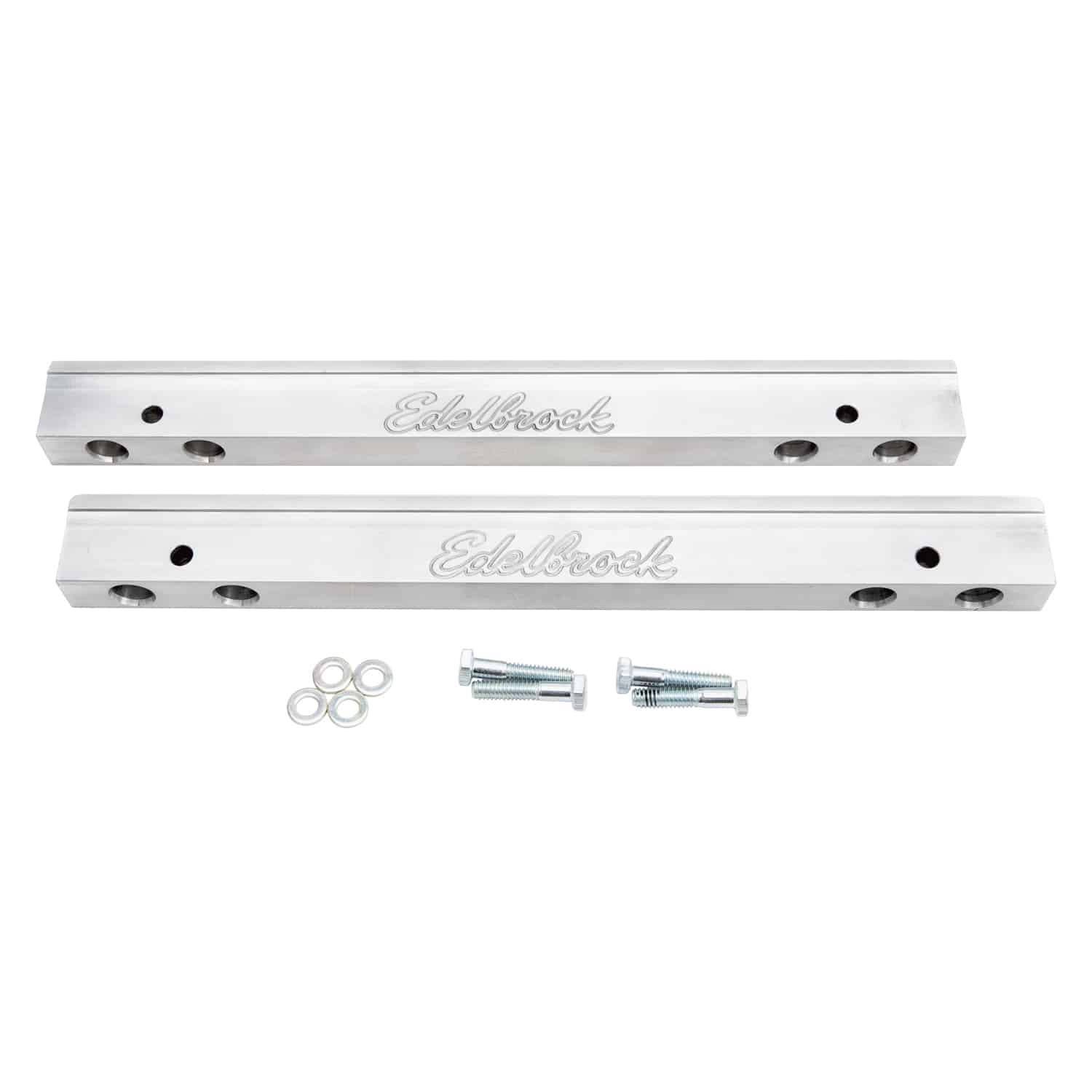 Edelbrock EDL-3637 Fuel Injector Rail Kit #3637, -6 AN Clear For ...